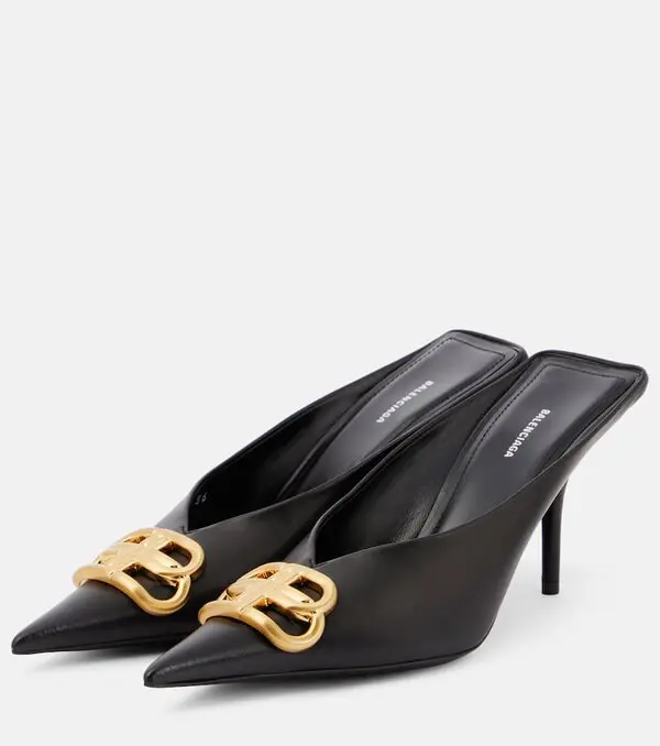 Balenciaga Square Knife Bb 80 Pumps In Black - 31% Off | Editorialist
