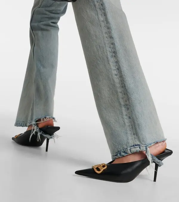 Balenciaga Square Knife Bb 80 Pumps In Black - 31% Off | Editorialist