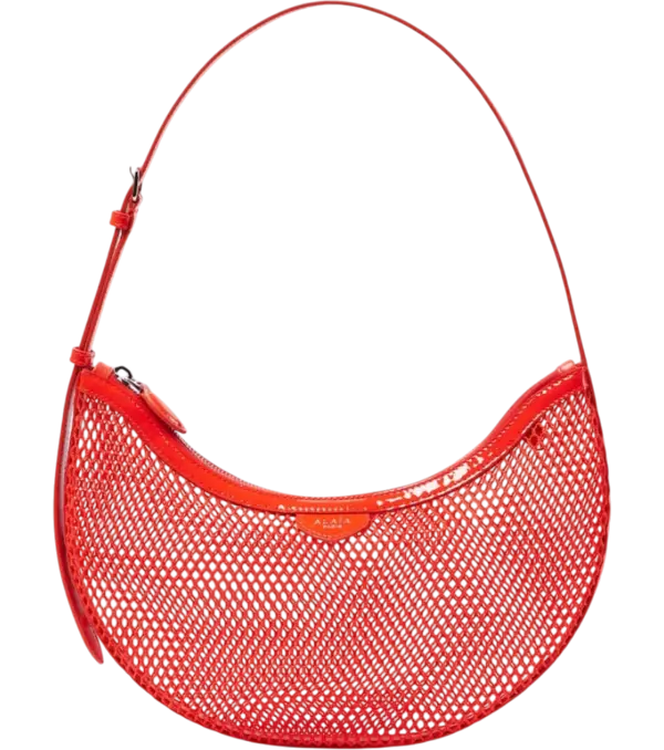 Alaïa Demi Lune Shoulder Bag - Orange