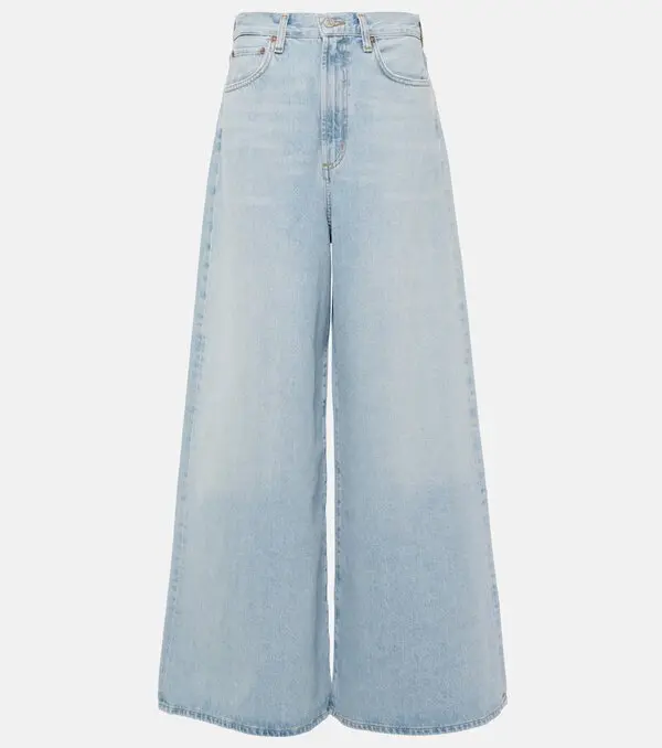 AGOLDE Nolan Mid-rise Wide-leg Jeans