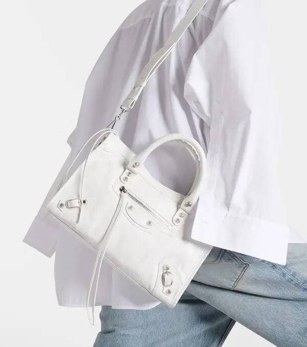 Balenciaga Le City Small Leather Tote Bag
