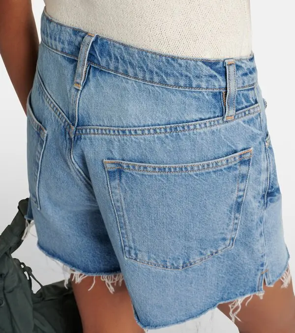 FRAME Vintage Denim Shorts - Blue