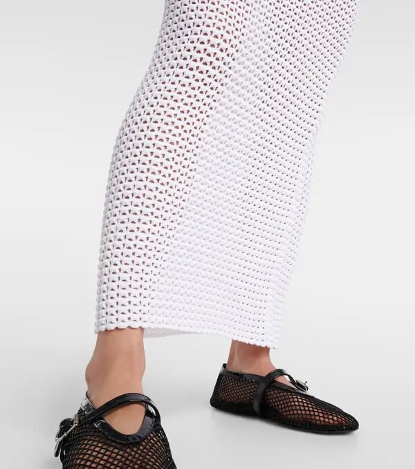 Alaïa Crochet Maxi Dress