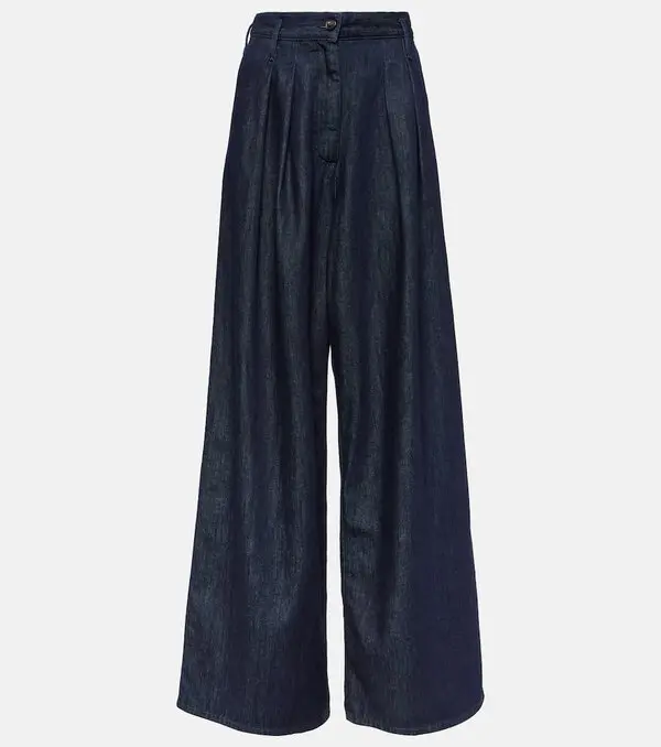 Dries Van Noten High-rise Wide-leg Jeans