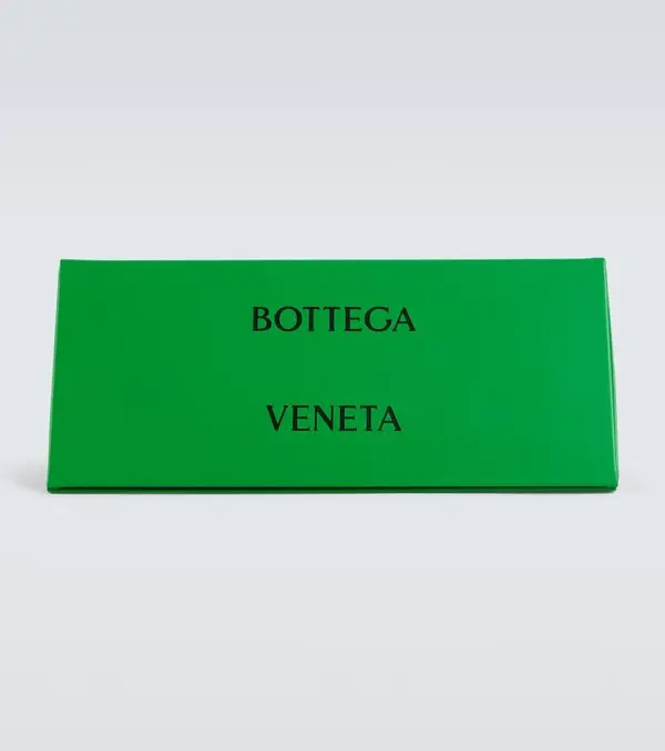 Bottega Veneta Tortoiseshell Oval Sunglasses