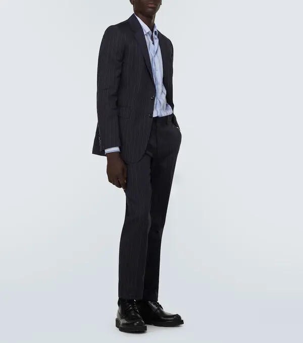 Dries Van Noten Pinstripe Cotton-blend Suit