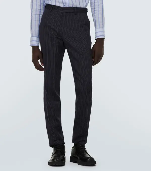 Dries Van Noten Pinstripe Cotton-blend Suit