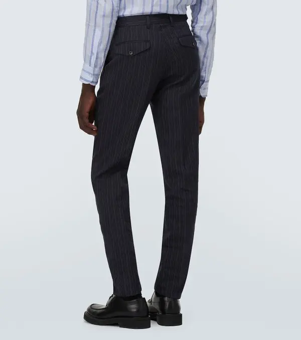 Dries Van Noten Pinstripe Cotton-blend Suit