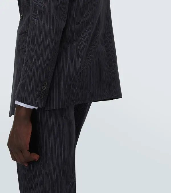 Dries Van Noten Pinstripe Cotton-blend Suit
