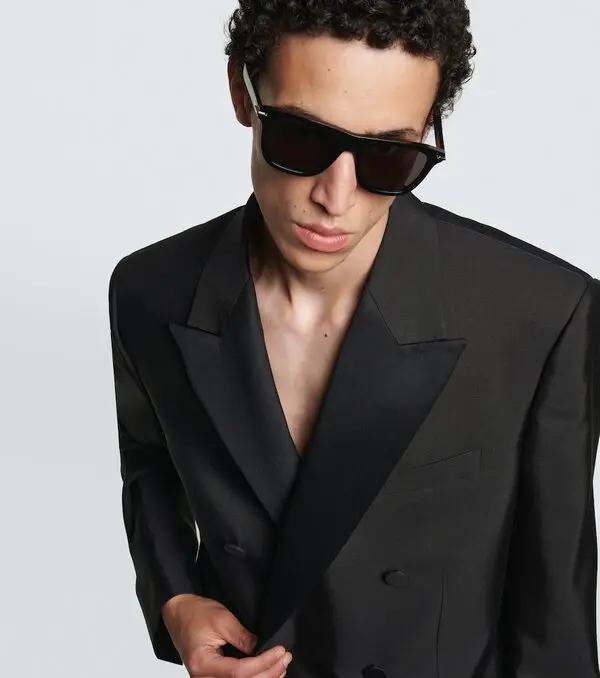 Dior Diorblacksuit S13i Square Sunglasses - Black