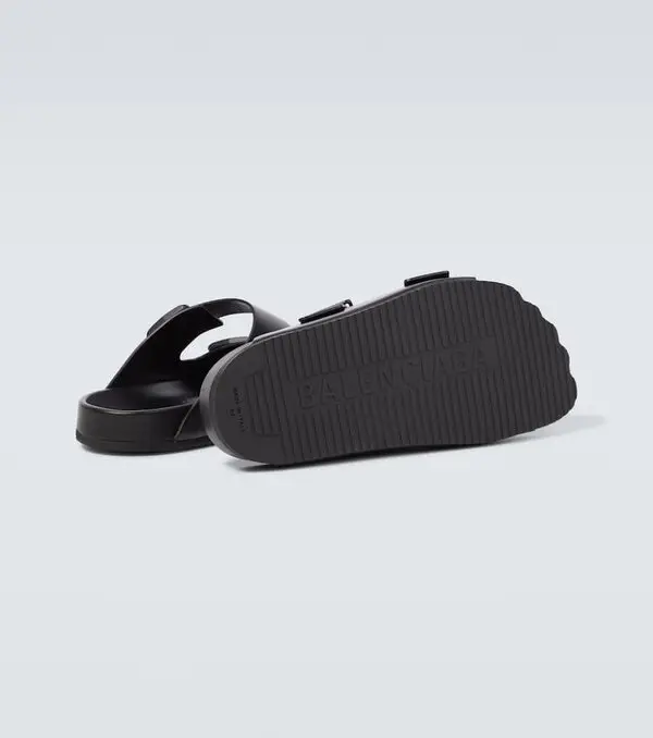 Balenciaga Sunday Leather Sandals