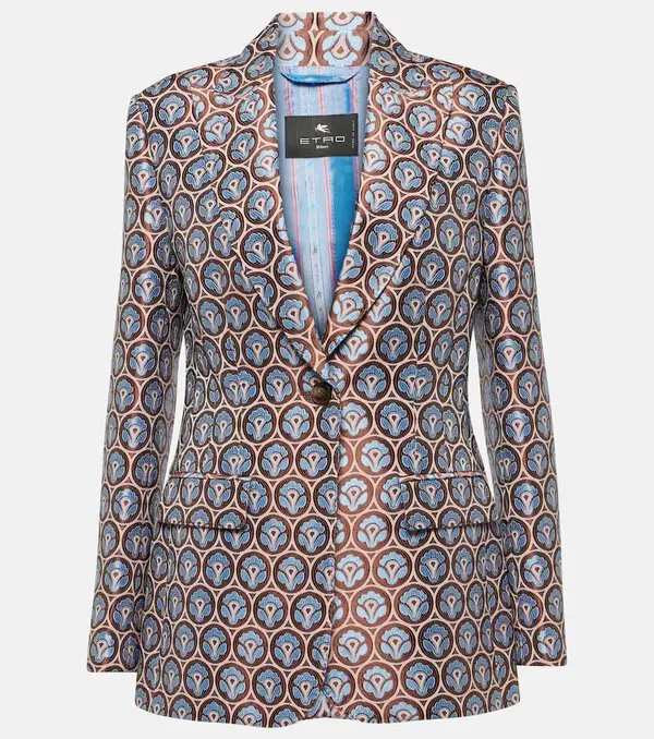 Etro Printed Blazer
