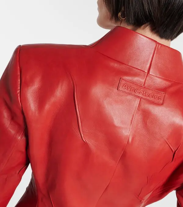 Acne Studios Leather Coat
