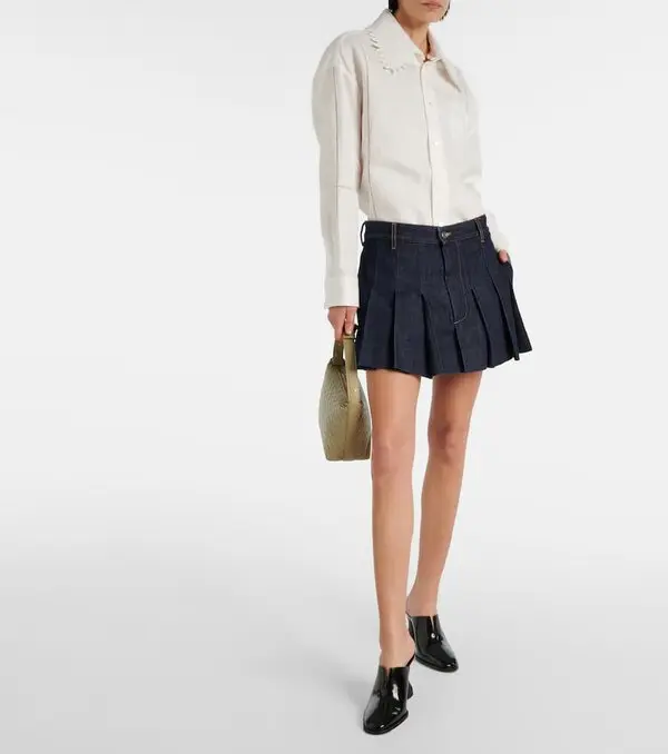 Bottega Veneta Oversized Linen Shirt