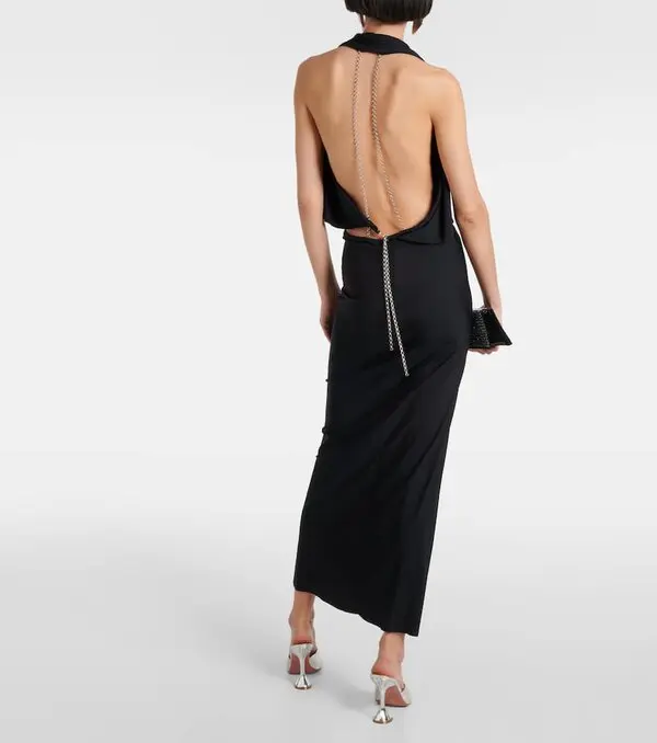 Christopher Esber Embellished Maxi Dress
