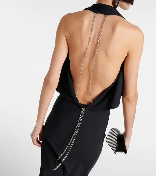 Christopher Esber Embellished Maxi Dress