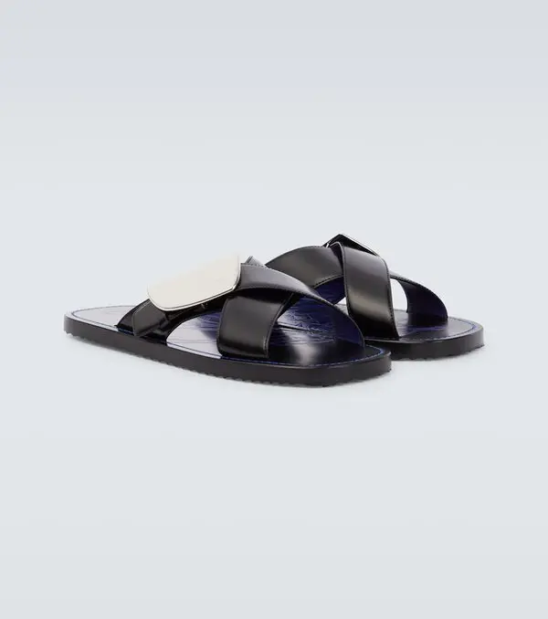 Burberry Leather Sandals