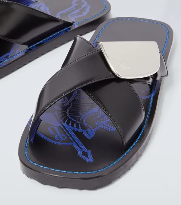 Burberry Leather Sandals