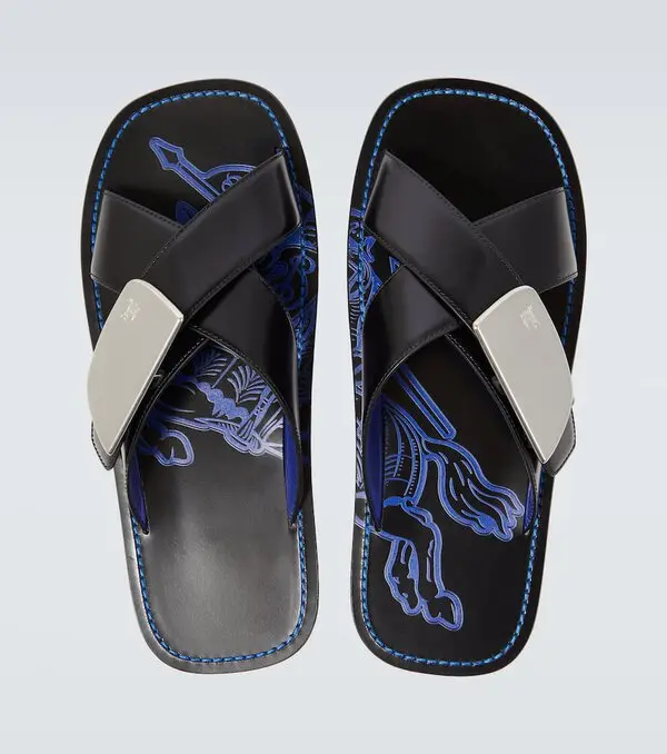 Burberry Leather Sandals