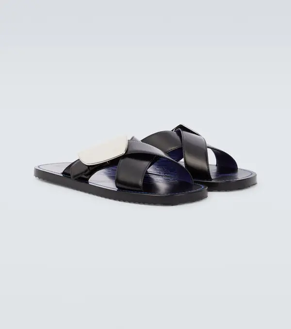 Burberry Leather Sandals