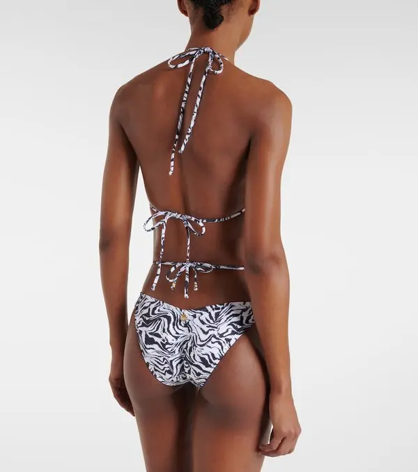 BANANHOT Amur Zebra-print Swimsuit