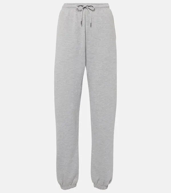 Alo Yoga Chill Cotton-blend Sweatpants In Athletic Heather