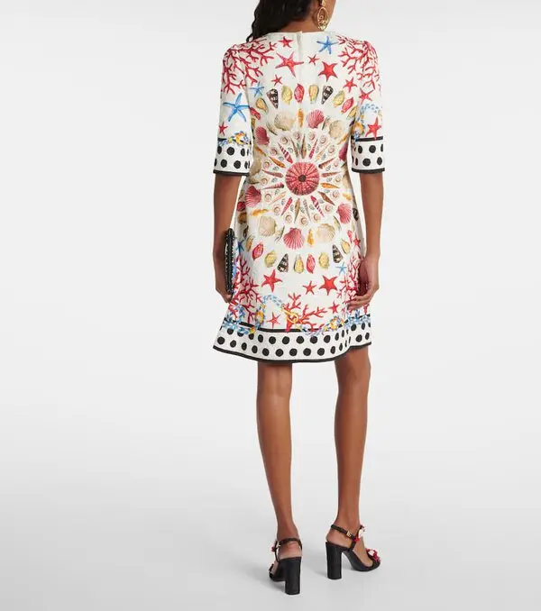 Dolce & Gabbana Capri Printed Minidress