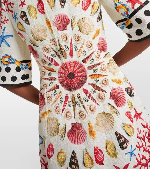 Dolce & Gabbana Capri Printed Minidress