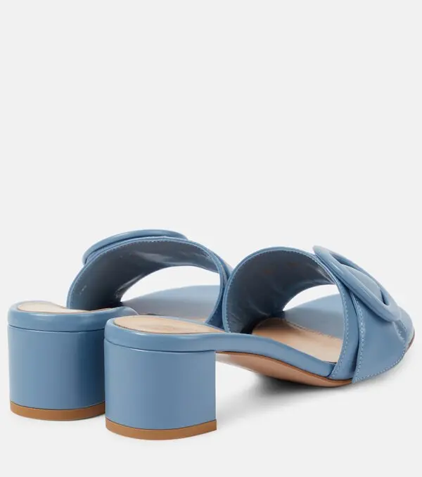 GIANVITO ROSSI Venezia 45 Leather Mules