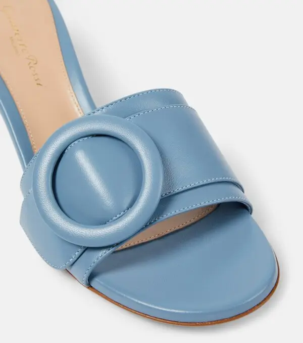 GIANVITO ROSSI Venezia 45 Leather Mules