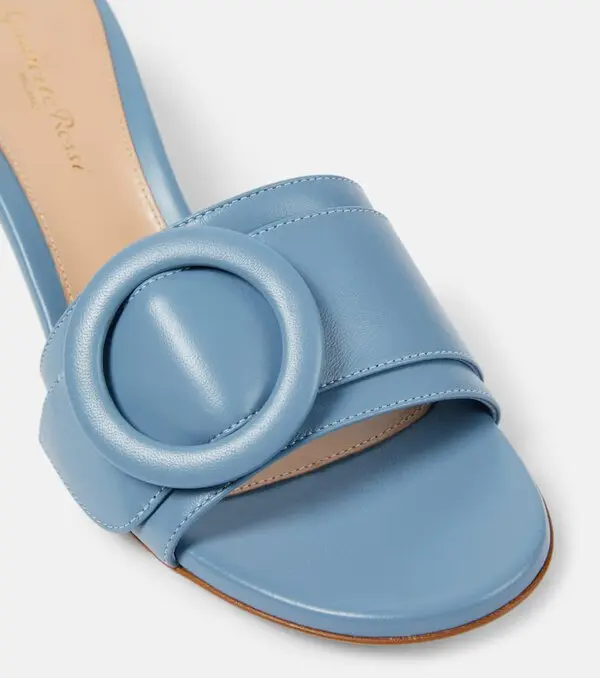 GIANVITO ROSSI Venezia 45 Leather Mules