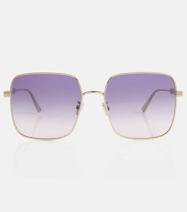 Dior Diorcannage S1u Square Sunglasses - Purple