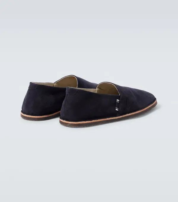 Brunello Cucinelli Suede Espadrilles - Blue