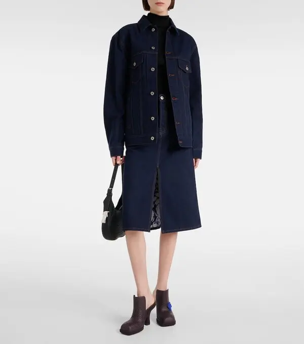 Burberry Barbican Mules - Red