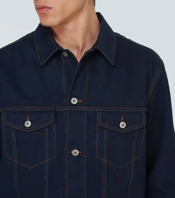 Burberry Denim Trucker Jacket - Blue