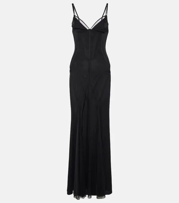 Dolce & Gabbana Satin Corset Dress