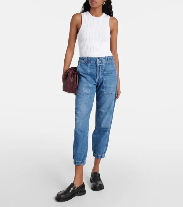 Citizens Of Humanity Agni Mid-rise Tapered Pants