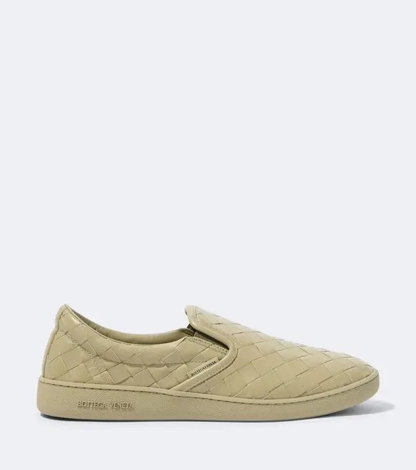 Bottega Veneta Intrecciato Sneakers - Beige