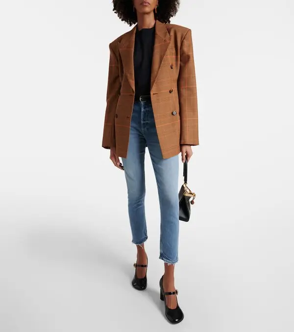 AGOLDE Nico High-rise Skinny Jeans