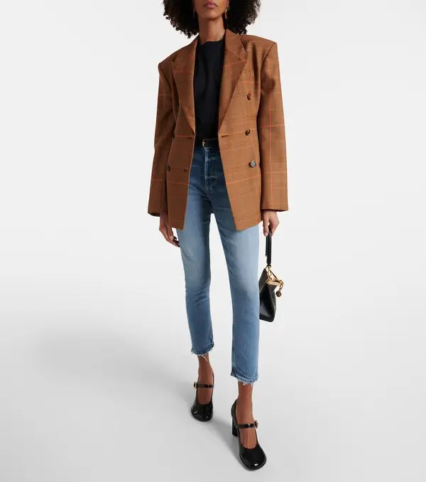 AGOLDE Nico High-rise Skinny Jeans