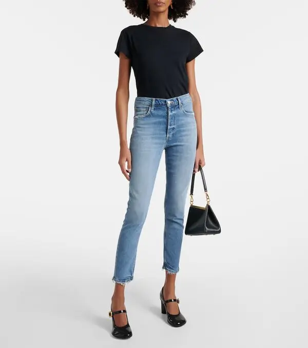 AGOLDE Nico High-rise Skinny Jeans
