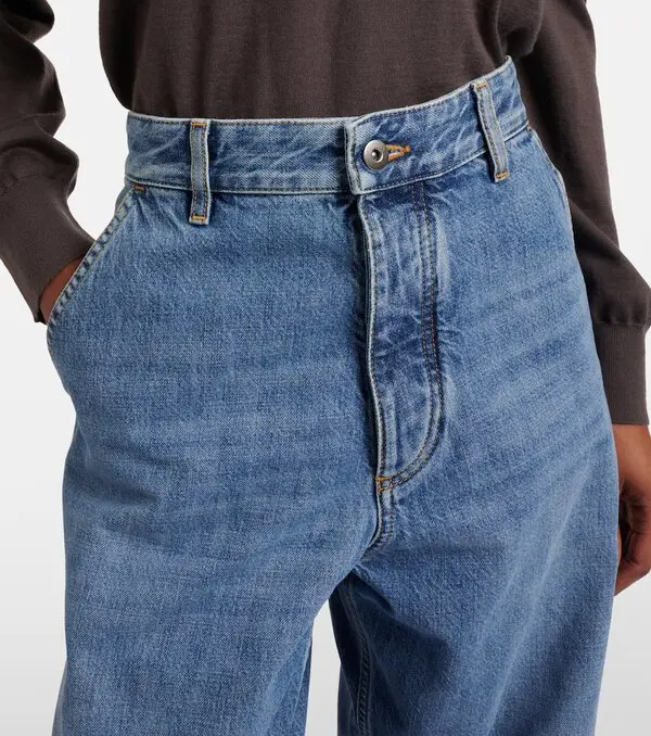 Bottega Veneta Mid-rise Cargo Jeans