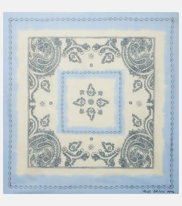 Acne Studios Printed Wool Scarf