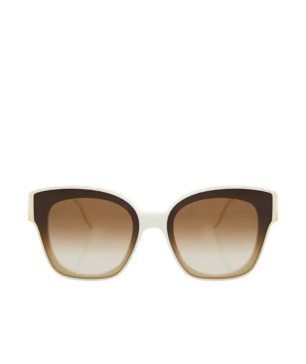 Fendi Square Sunglasses - White