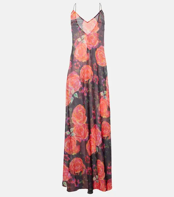 BANANHOT Floral Maxi Dress - Multicoloured