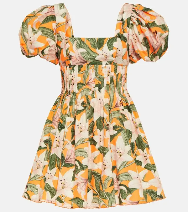 Agua Bendita Caramelo Lirio Mini Dress - Multicoloured