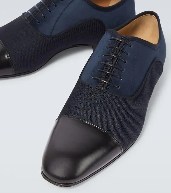 Christian Louboutin Greyish blue Oxford Christian Louboutin Rare Lagune Blue Cousin Greg... | Depop main image 4