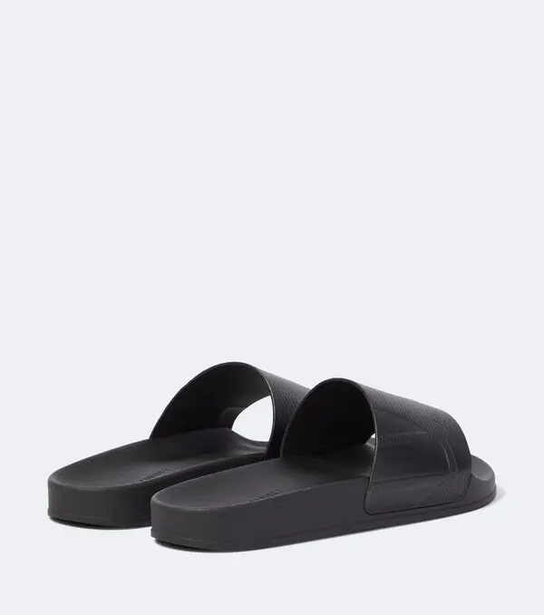 Frescobol Carioca Humberto Leather Slides - Black