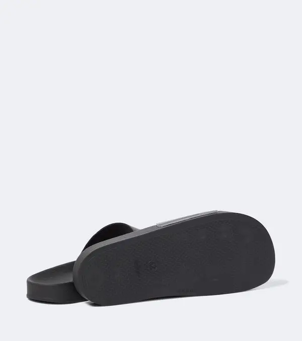 Frescobol Carioca Humberto Leather Slides - Black