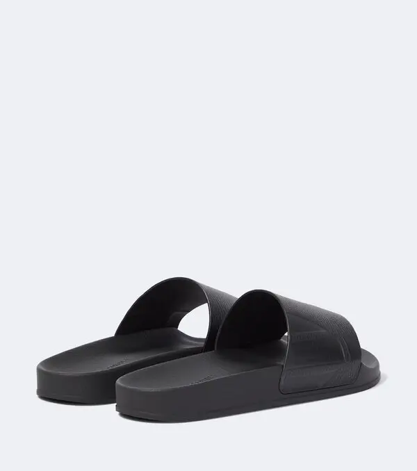 Frescobol Carioca Humberto Leather Slides - Black